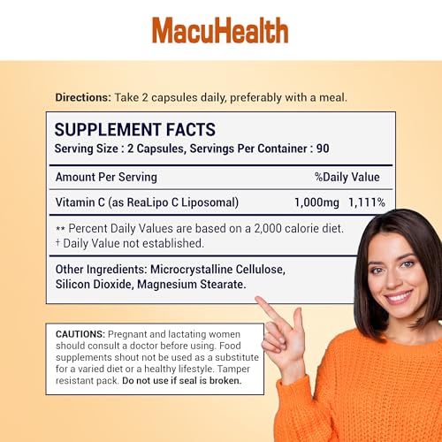 Macuhealth vitamin c for skin health