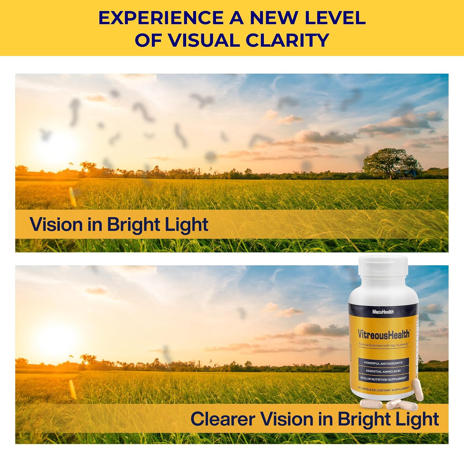 Macuhealth vitamins for clear vision