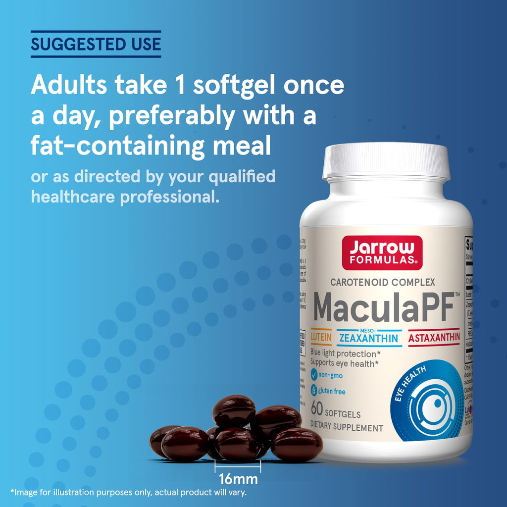 MaculaPF blended vitamins for eye function