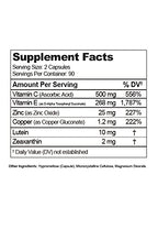 Macular support formula with vitamin A benefits