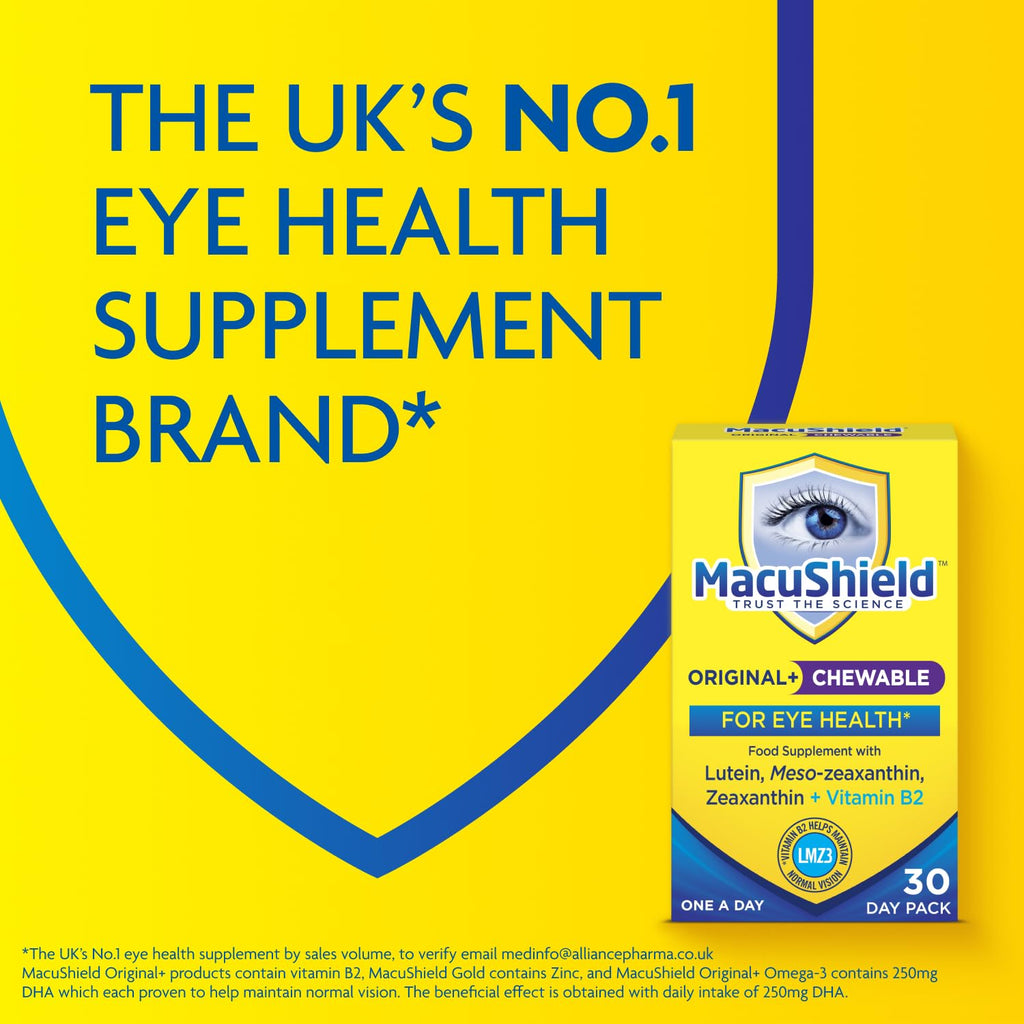 Macushield tablets for macular health
