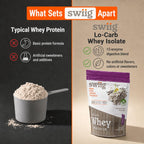 Madagascar vanilla protein powder supplement