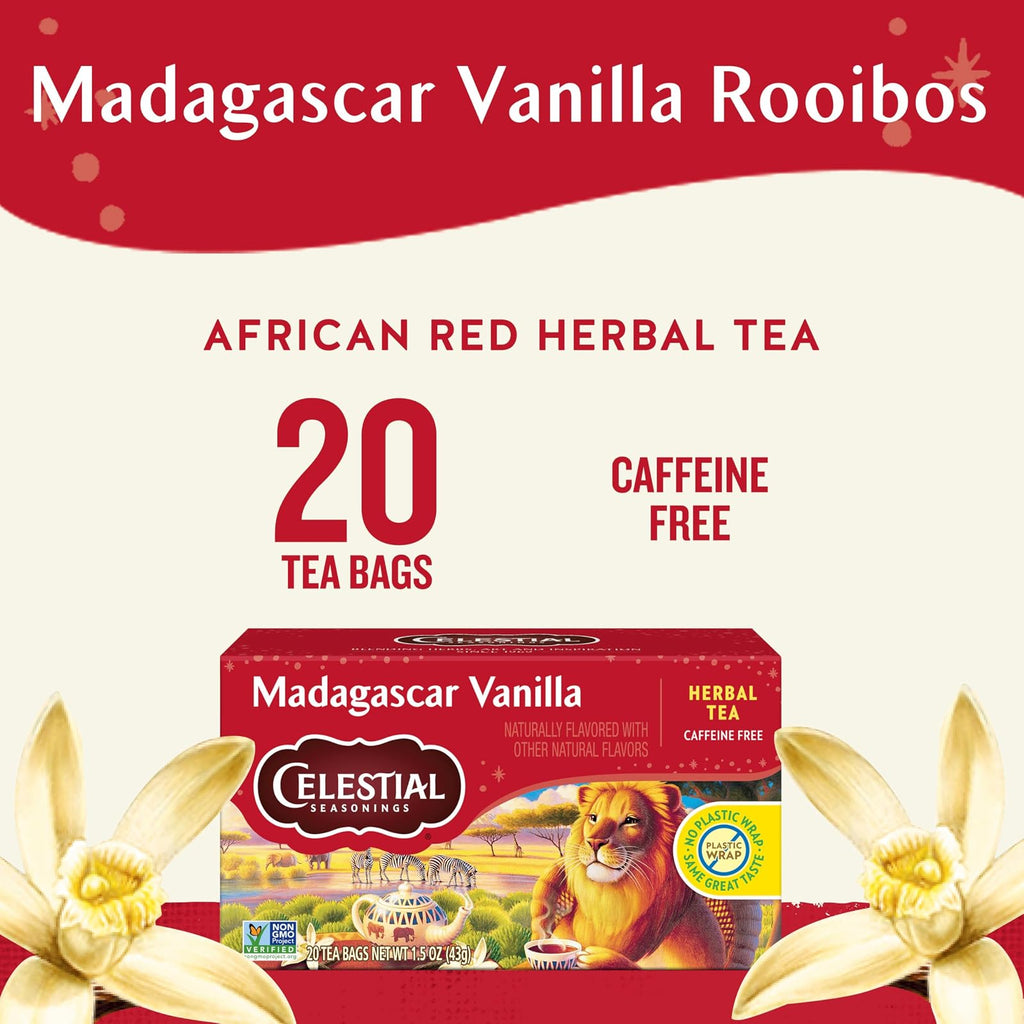 Madagascar vanilla rooibos tea blend