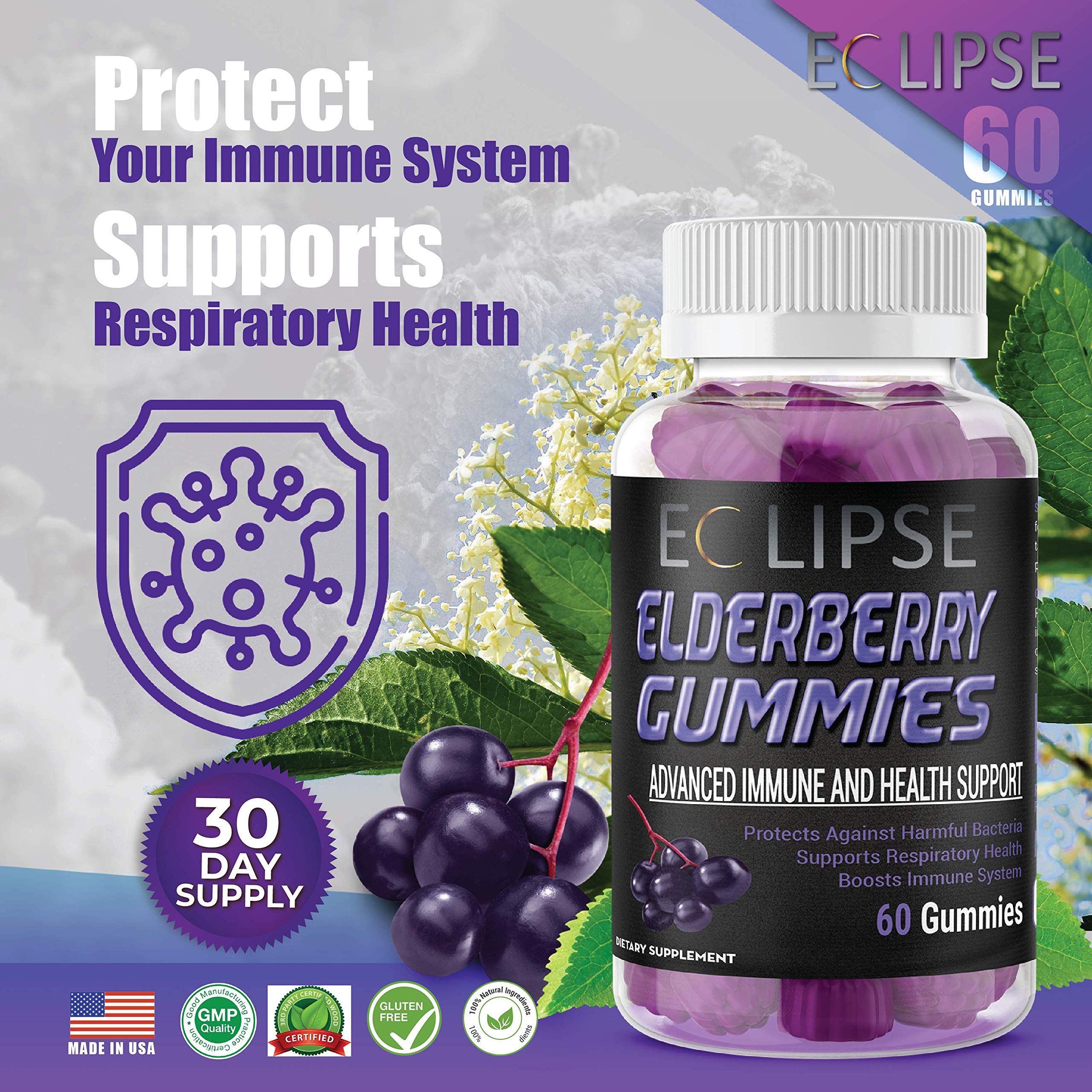 made in Canada elderberry supplement