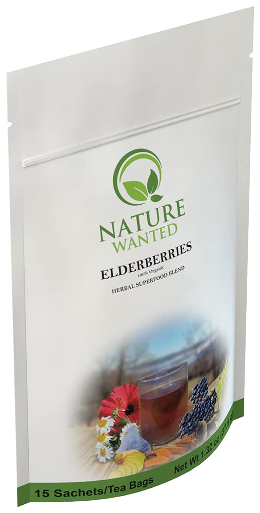 made in Canada elderberry tea