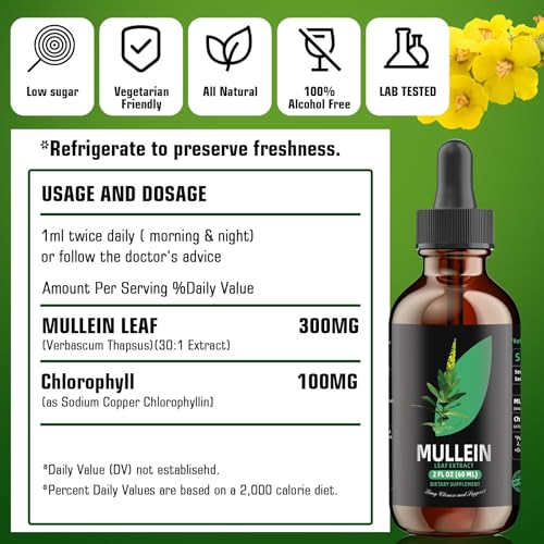 made in Canada mullein drops