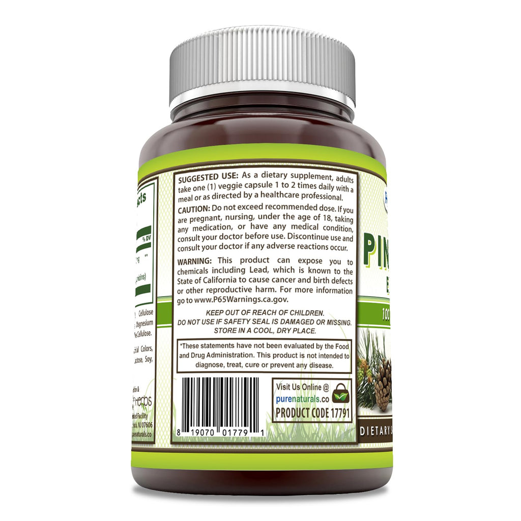 Made in Canada pine bark extract