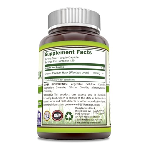 Made in Canada psyllium fiber supplement