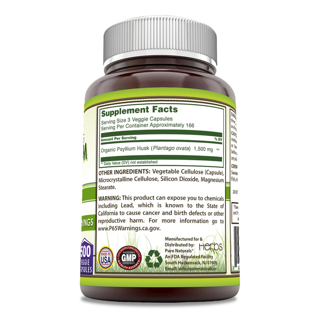 made in Canada psyllium product
