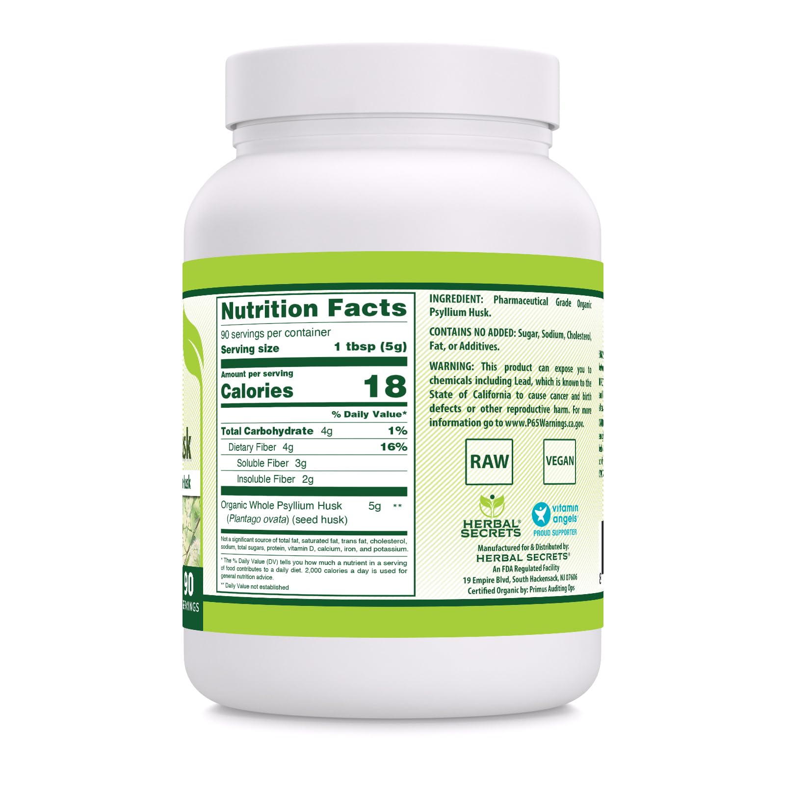 made in Canada psyllium supplement