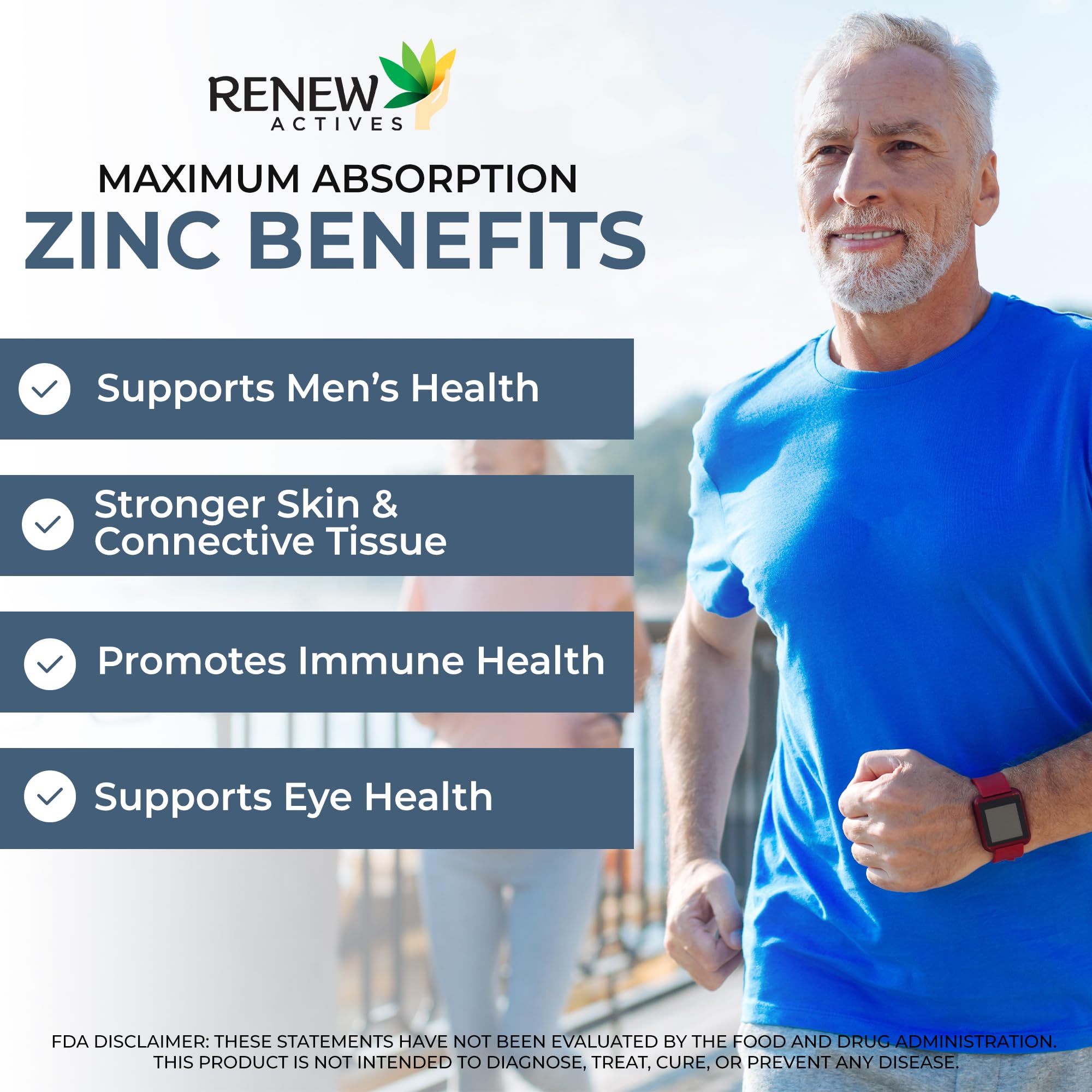 Made in Canada zinc supplement benefits