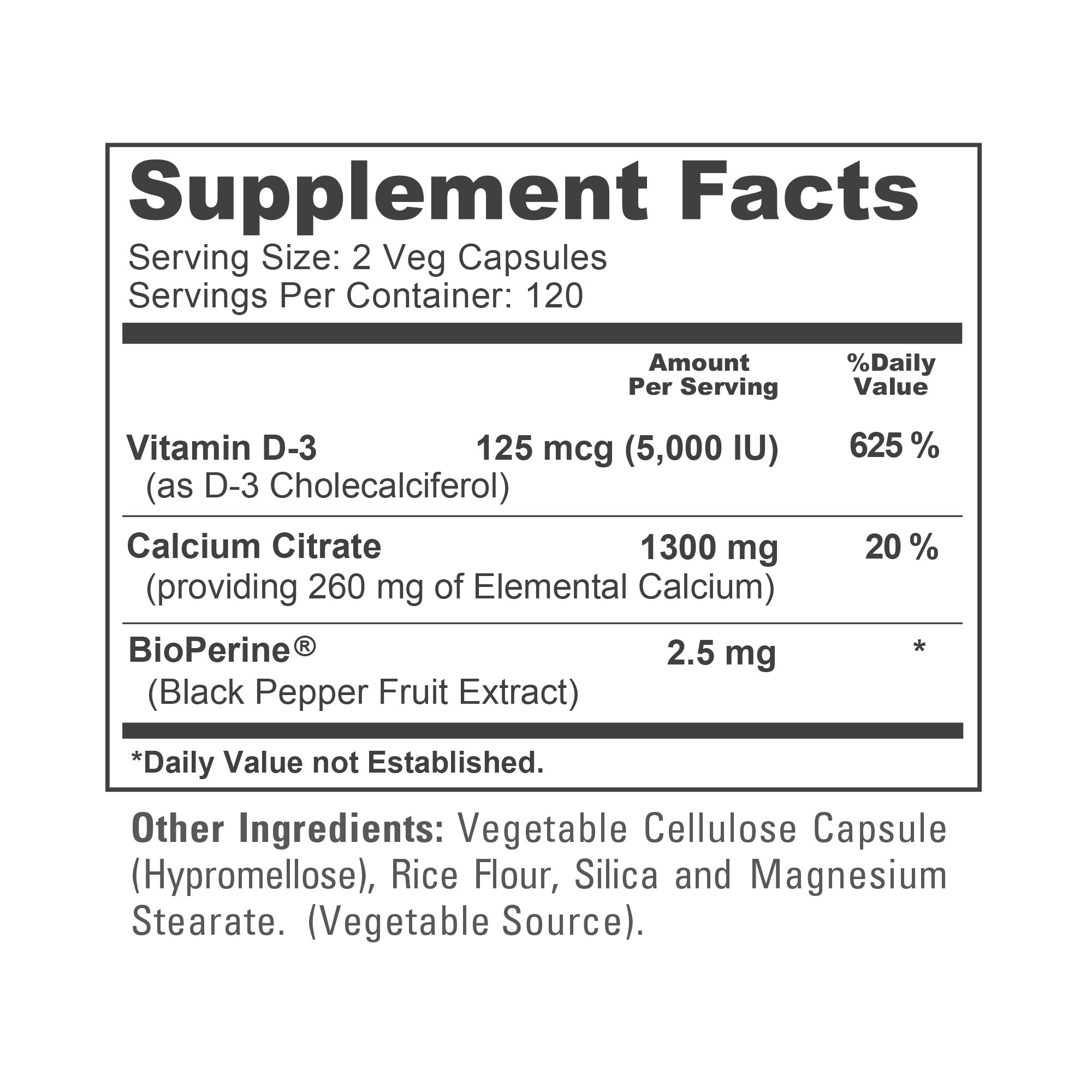 Made in USA calcium product