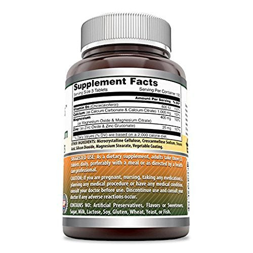 made in USA calcium vitamin D3