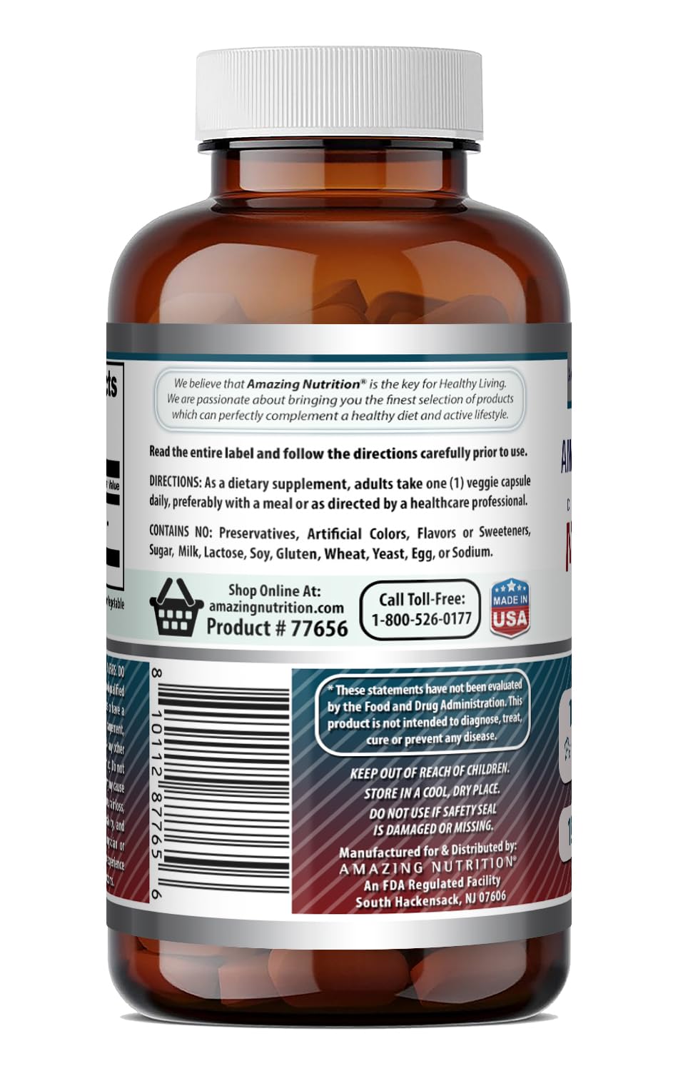 made in USA DHEA supplement