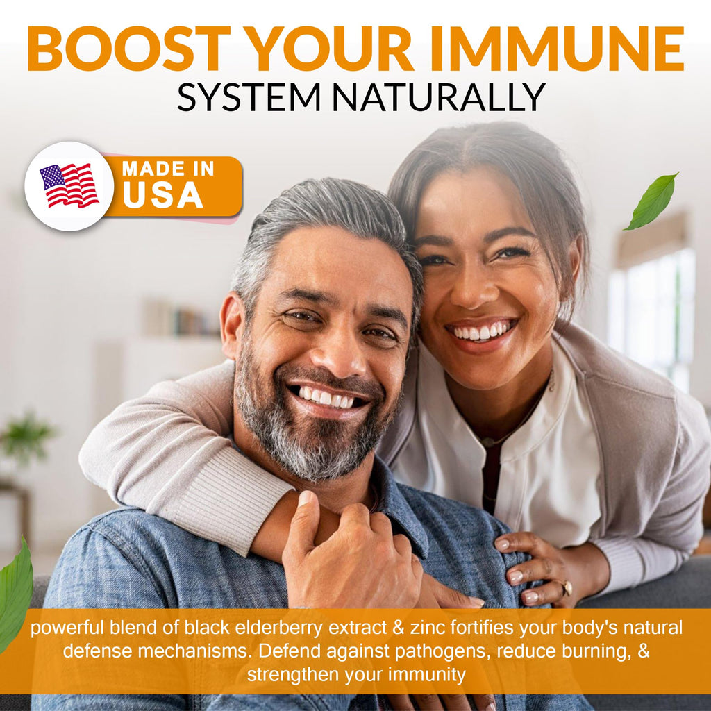 Made in USA elderberry health supplement