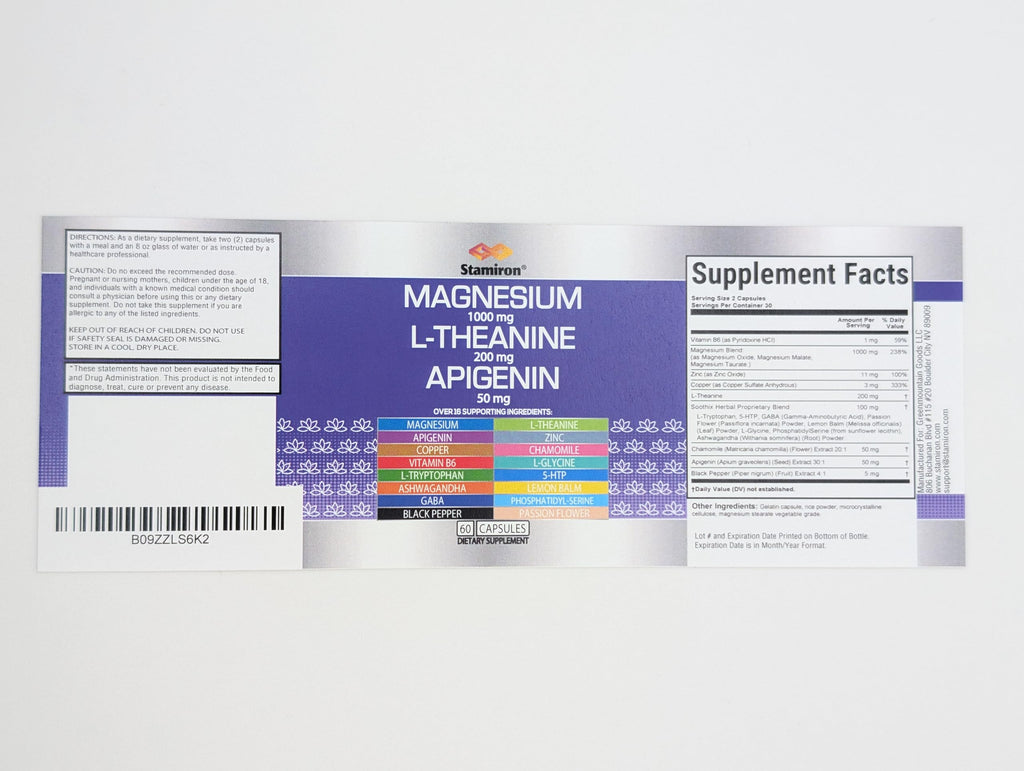 made in USA magnesium complex