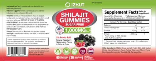 made in USA shilajit gummies quality