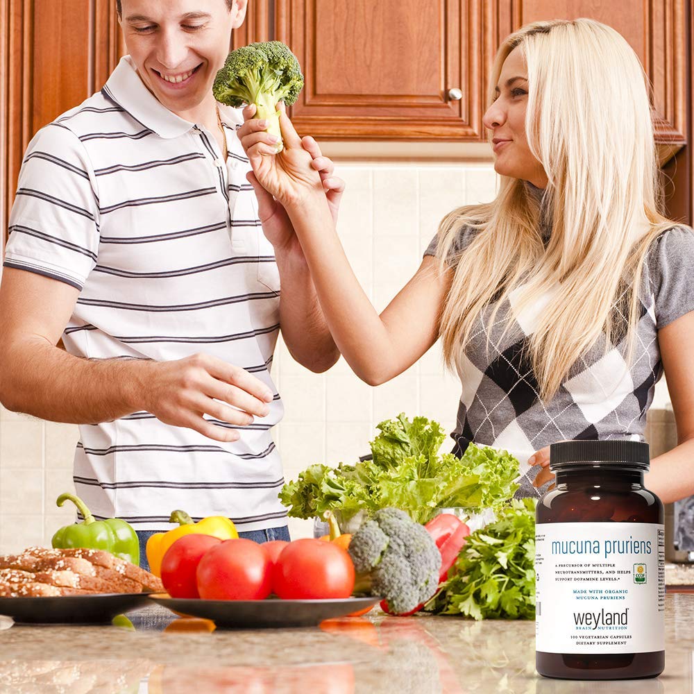 made organic mucuna pruriens bottle