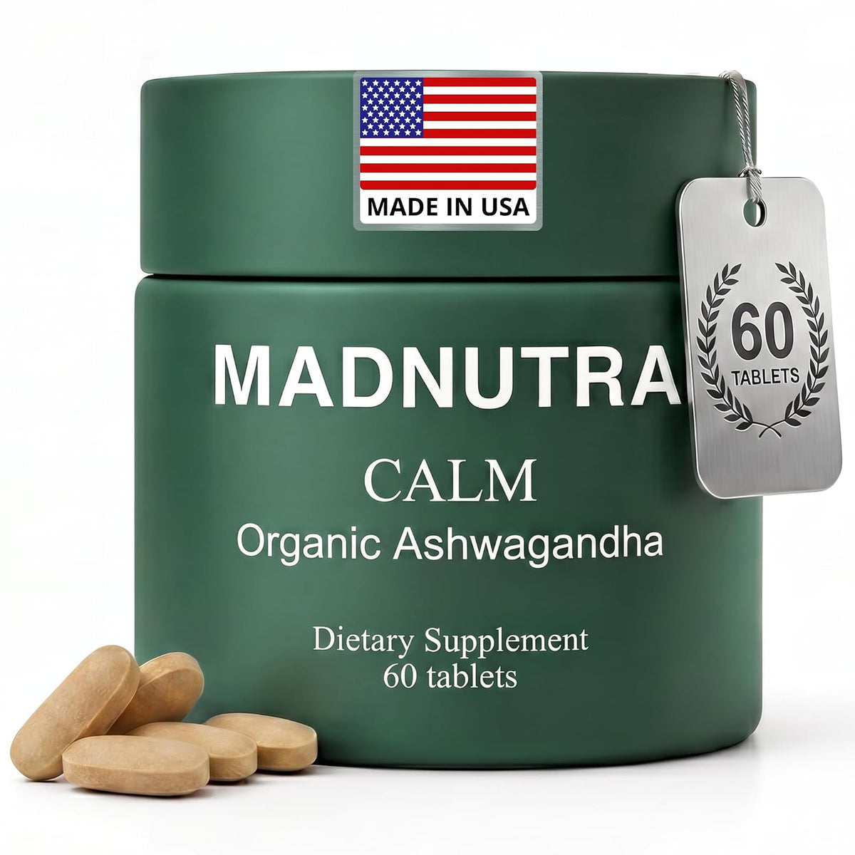 MadNutra Ashwagandha organic supplement