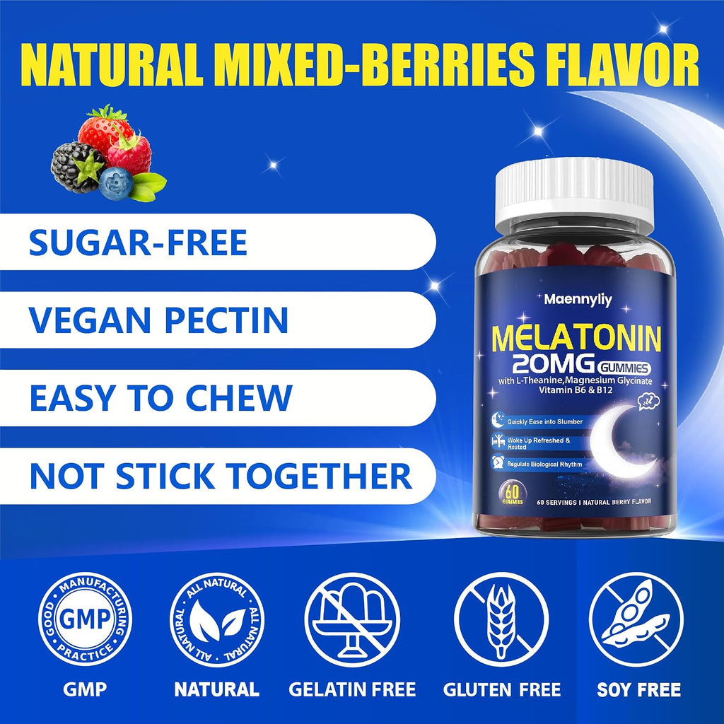 Maennyliy gummies for improved sleep quality