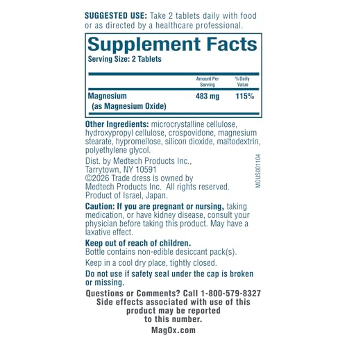 Mag-Ox magnesium l-threonate for cognitive function