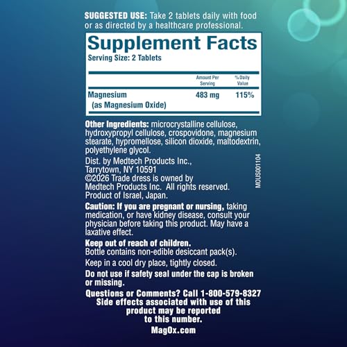 Mag-Ox magnesium malate for workout recovery