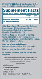 Mag-Ox magnesium tablets for better sleep