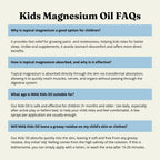 MAG Recovery kids magnesium relief