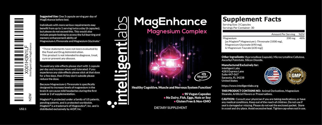 MagEnhance magnesium l-threonate for brain health
