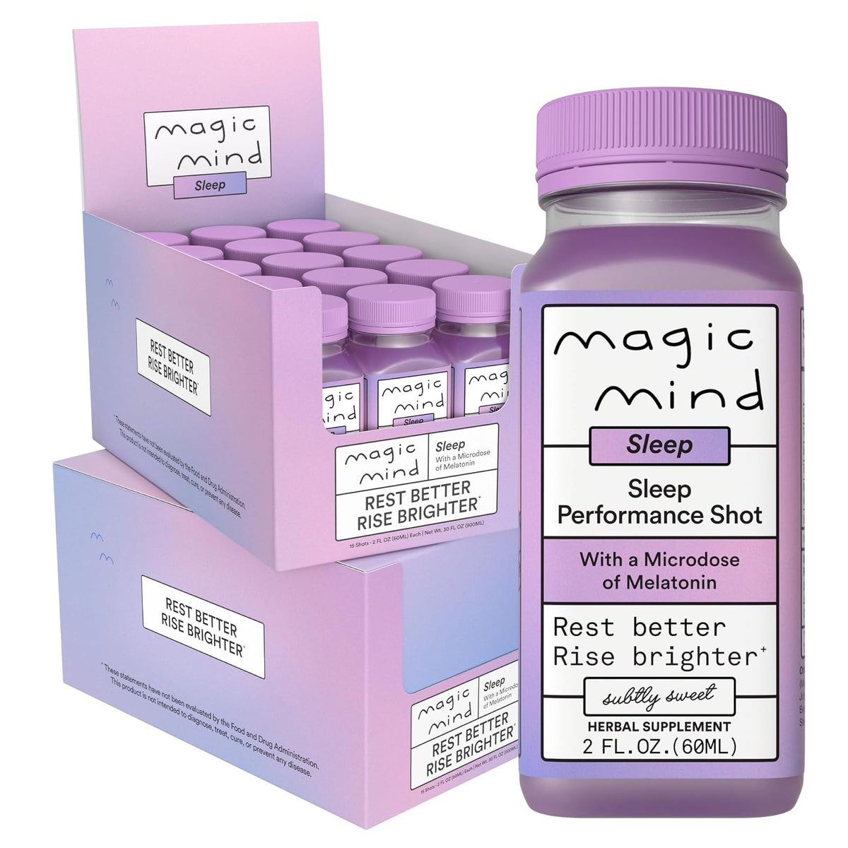 Magic Mind sleep shot for relaxation