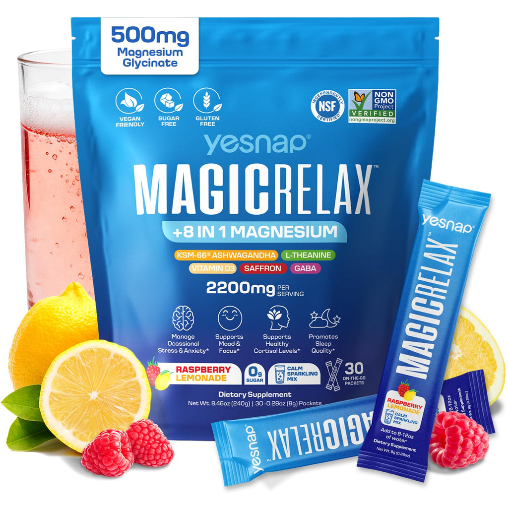 MAGICRELAX magnesium glycinate calm powder