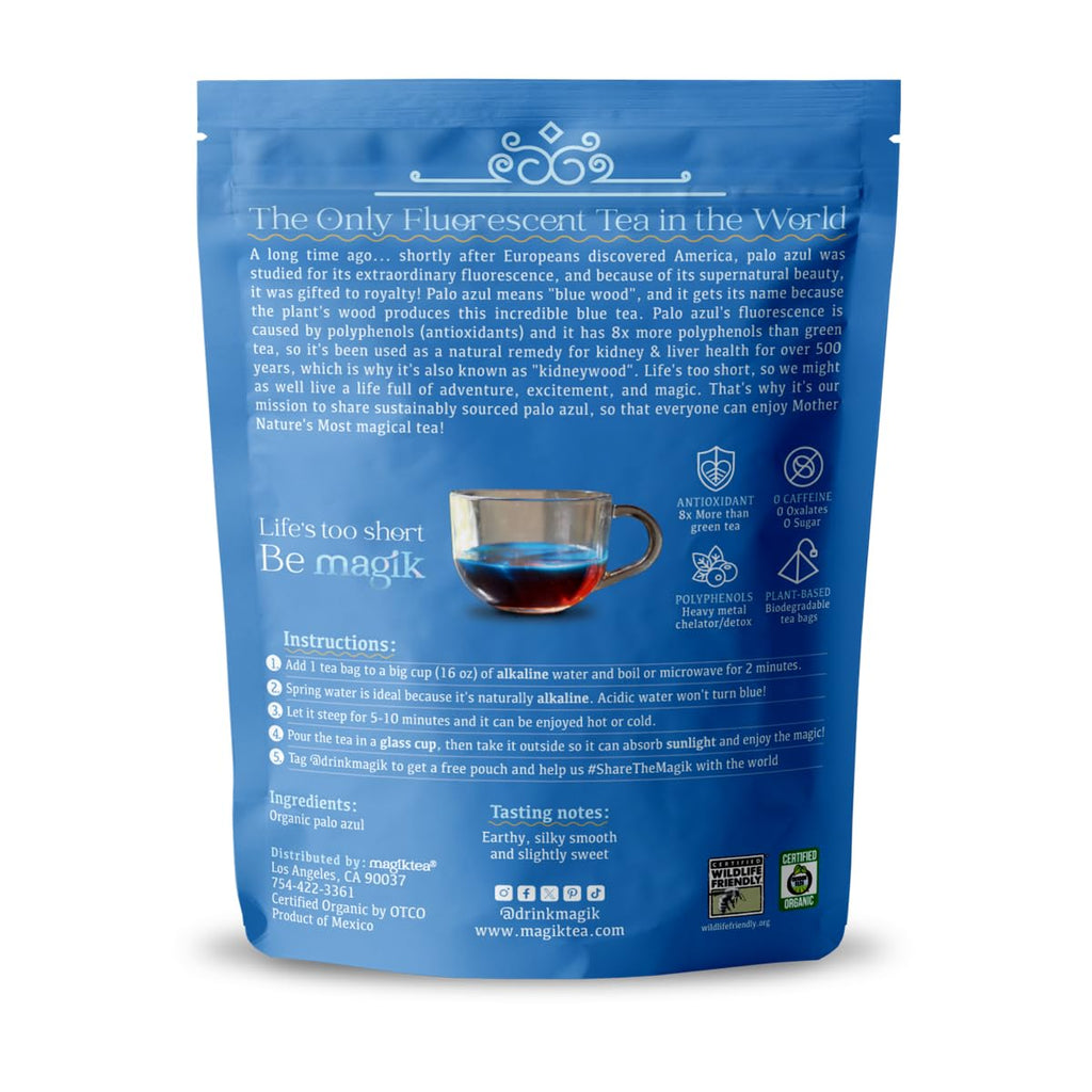 Magiktea Palo Azul herbal infusion