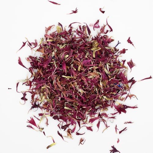 MagJo Naturals red cornflower tea petals