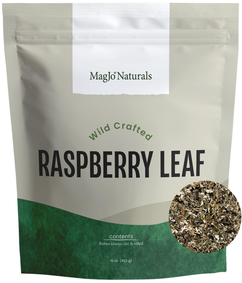 MagJo Naturals red raspberry leaf tea