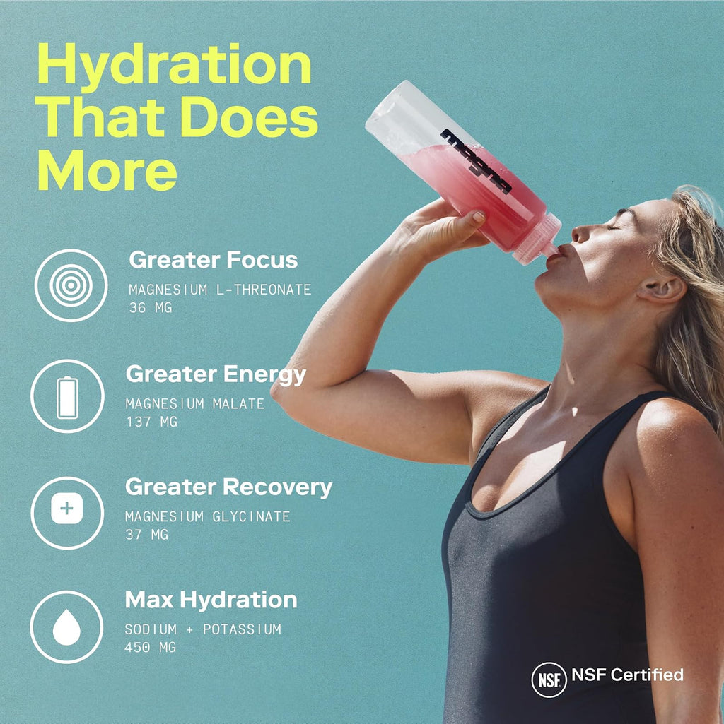 MAGNA drink mix boosts athletic performance