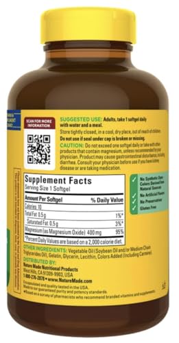 Magnesium 400 mg for better sleep