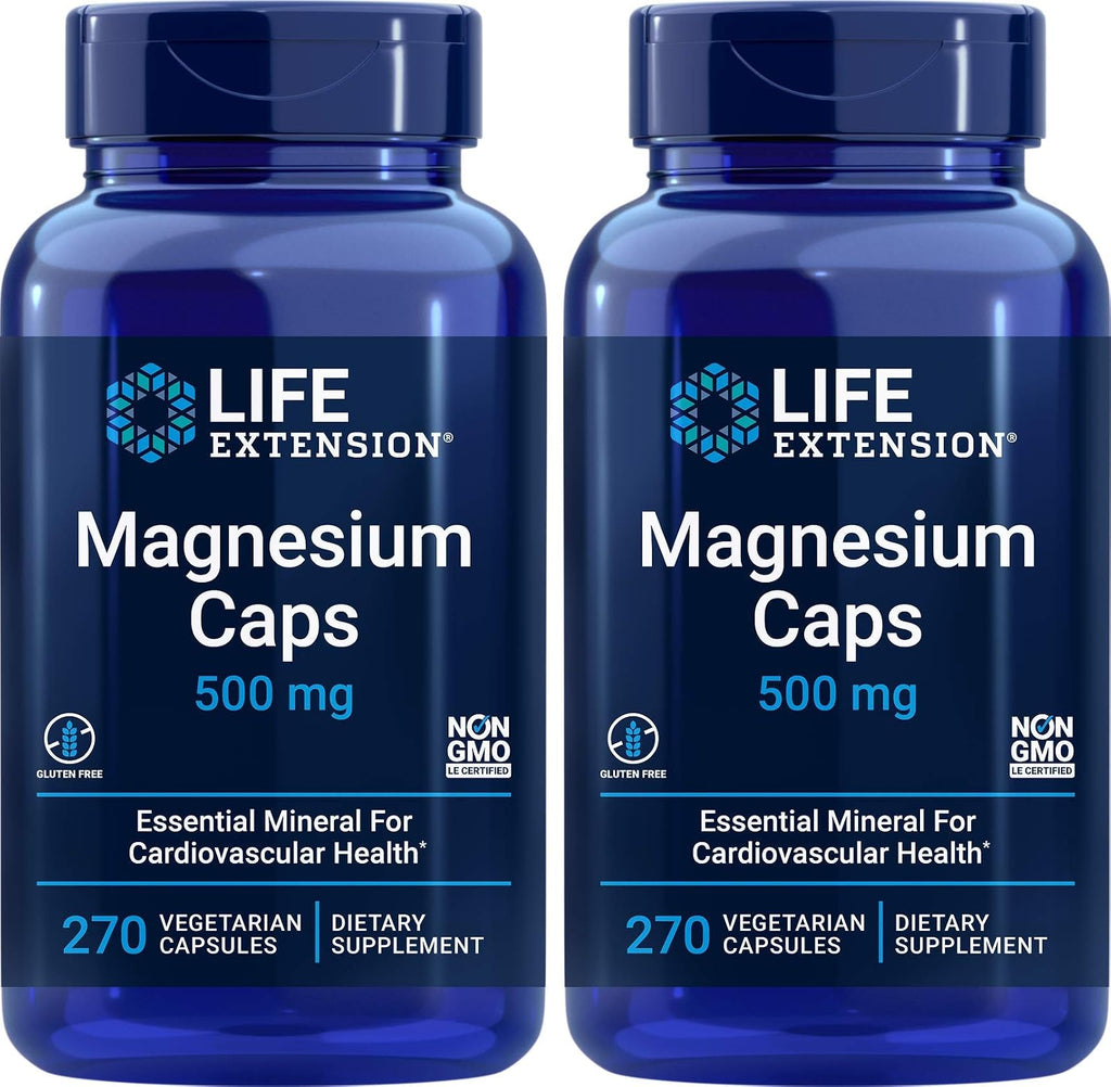 magnesium 500 mg vegetarian capsules