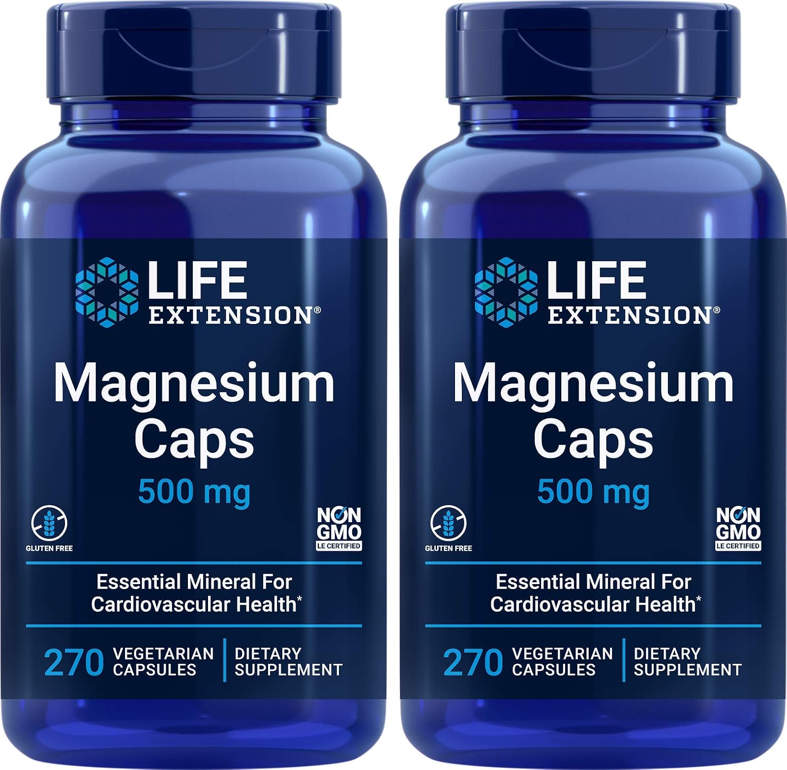 magnesium 500 mg vegetarian capsules