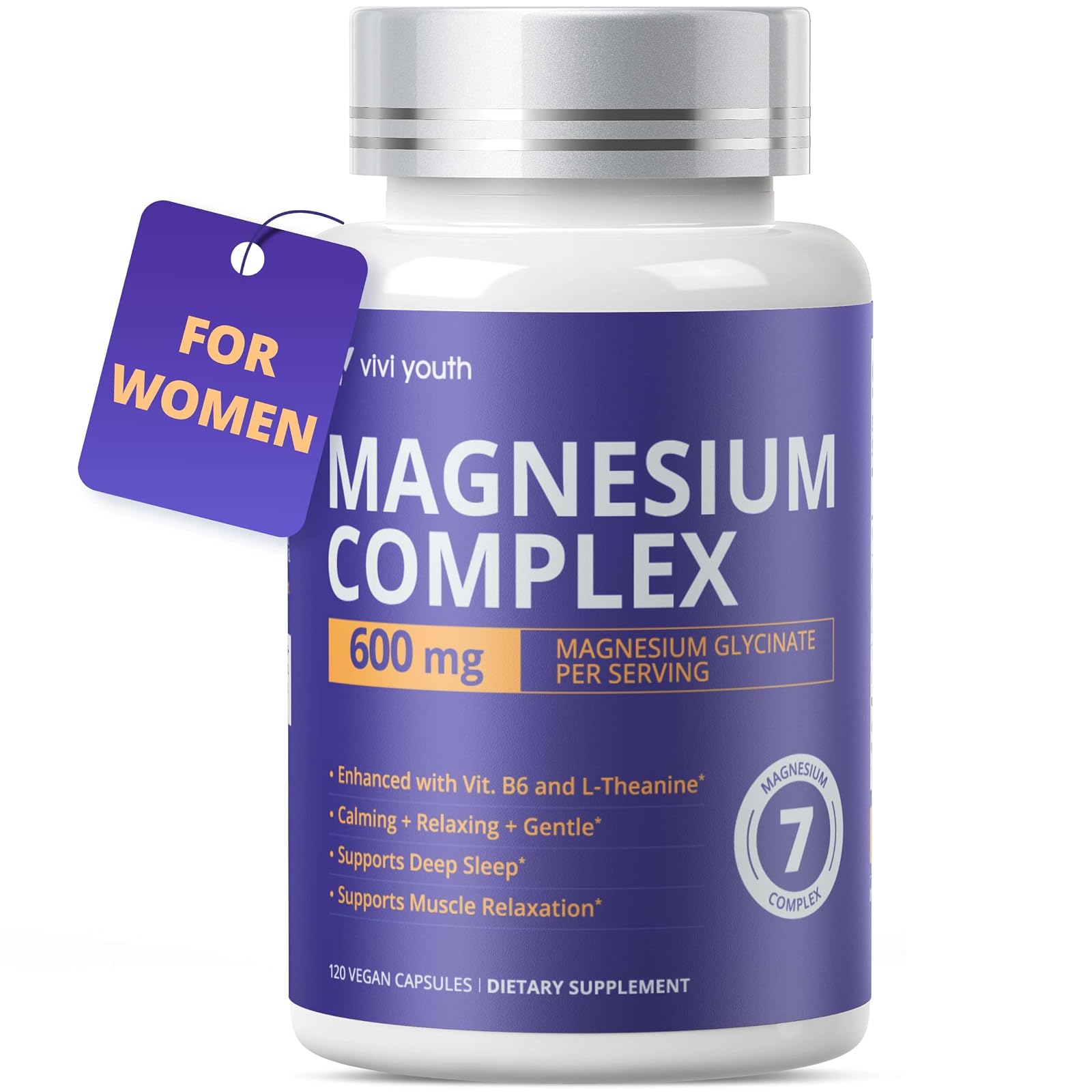 Magnesium 7 Complex 600 mg capsules