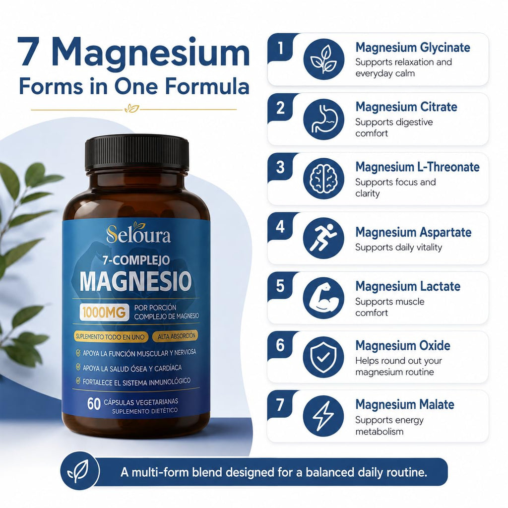 Magnesium 7 Complex for muscle recovery