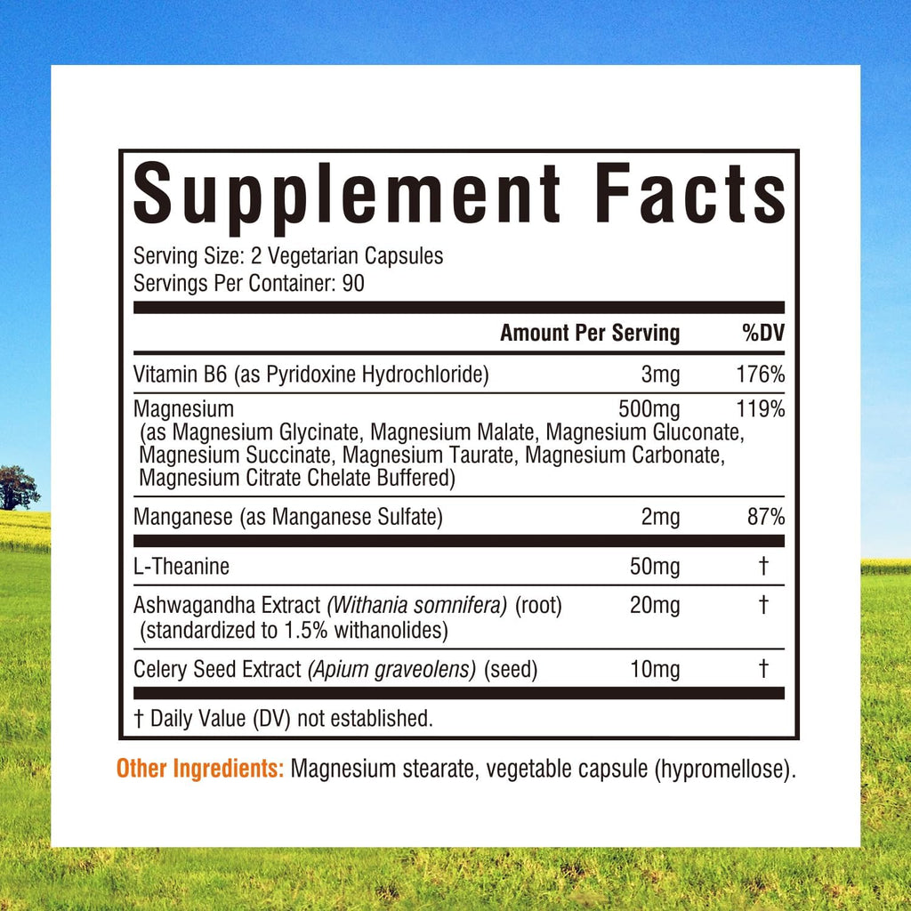 Magnesium 7-in-1 for muscle relaxation