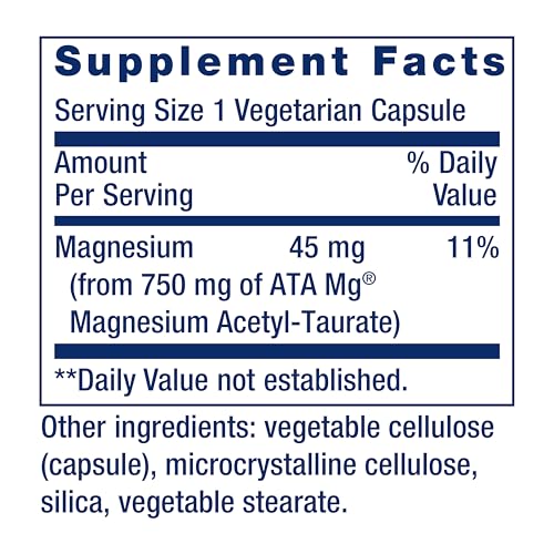 Magnesium acetyl taurinate benefits