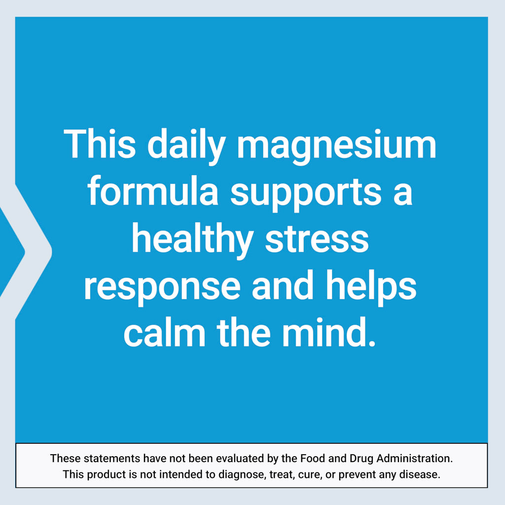 Magnesium acetyl taurinate for stress support