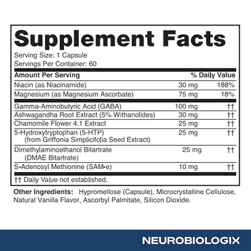 Magnesium and 5-HTP for calmness