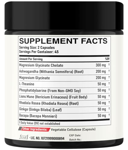 Magnesium and ashwagandha for mental clarity