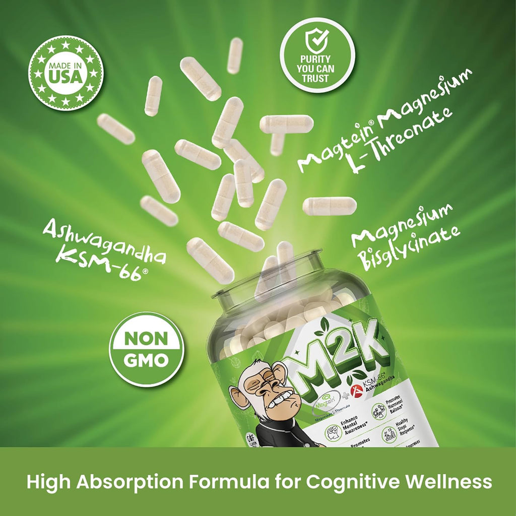 Magnesium and Ashwagandha for mood enhancement