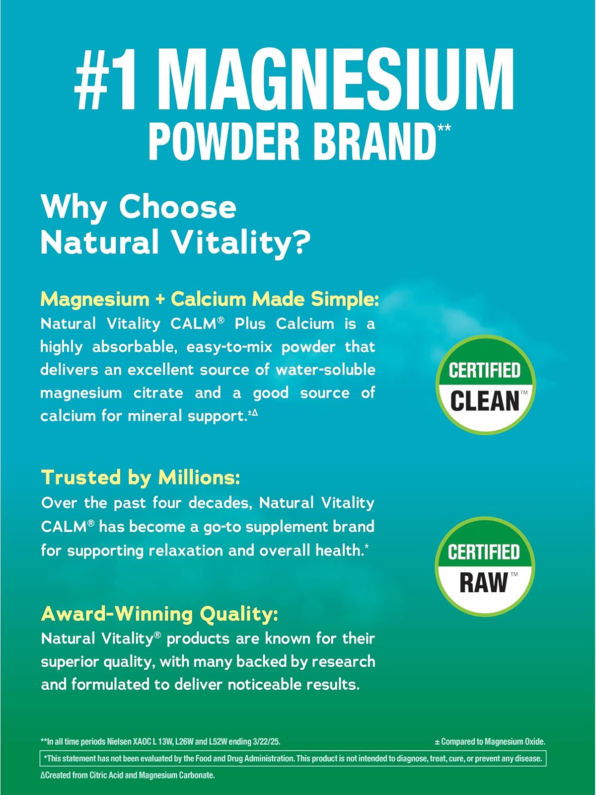 Magnesium and calcium supplement for stress relief
