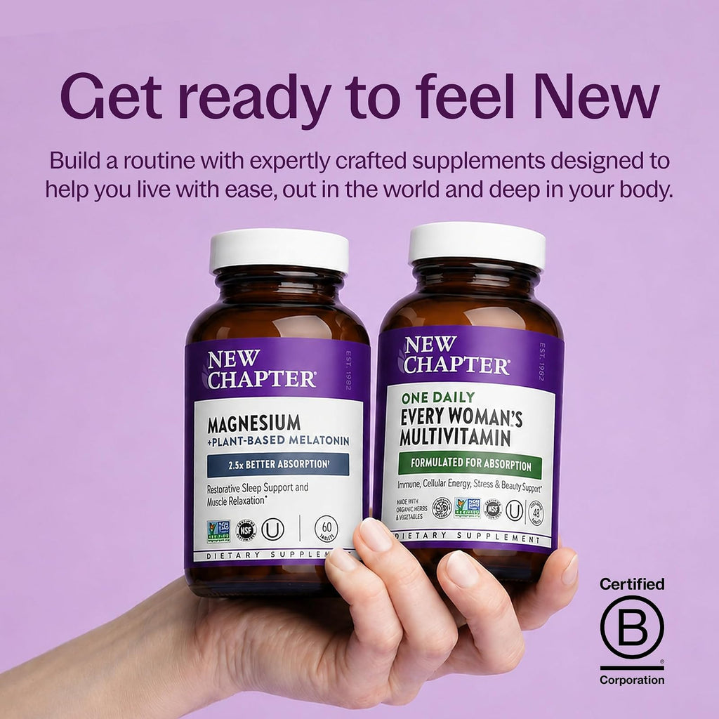 Magnesium and melatonin for sleep support