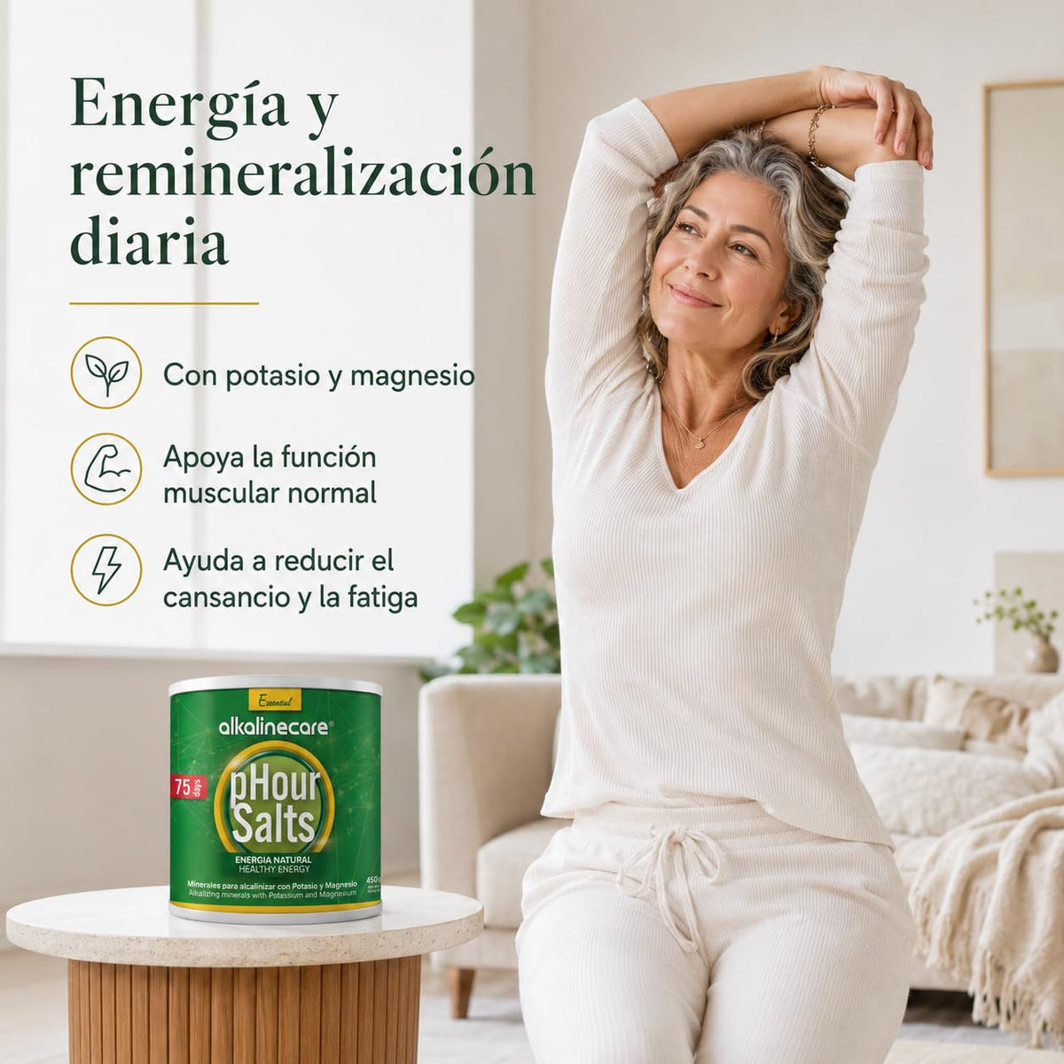 Magnesium and potassium for daily wellness