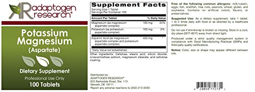 Magnesium and potassium for optimal wellness